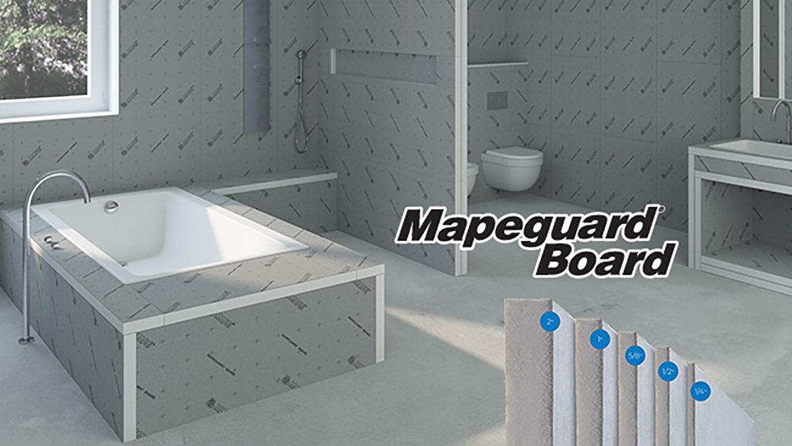 MAPEI Introduces Mapeguard Board for Use Under Ceramic Tile and Stone ...