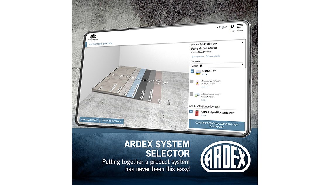 Ardex Launches the Ardex System Selector for Installation ...
