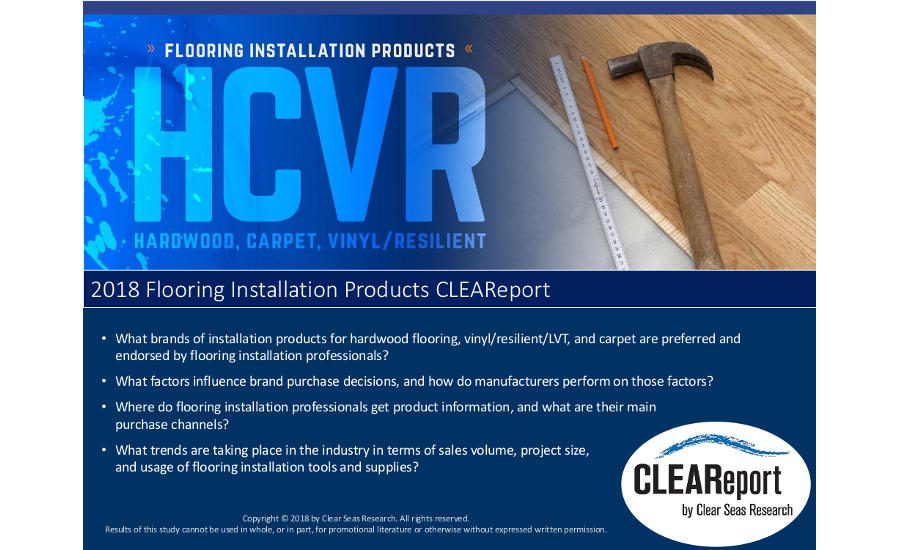 Top Installation Brands Named in 2018 Flooring Installation Products ...