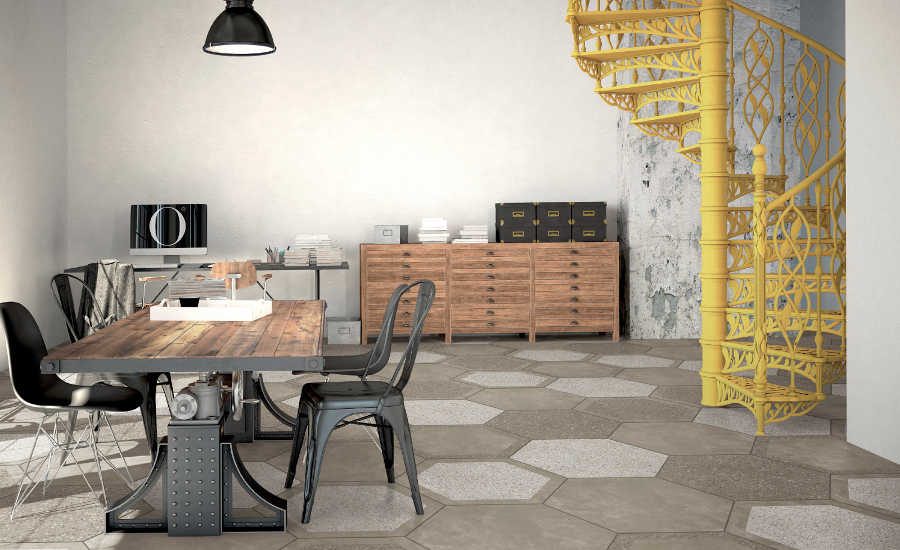 Nemo Introduces Hexagon Porcelain Tile | 2017-03-09 | FLOOR Trends ...