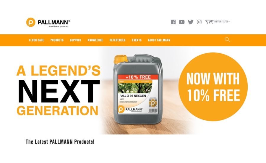 Pallmann Launches New Website | 2020-07-13 | FLOOR Trends & Installation
