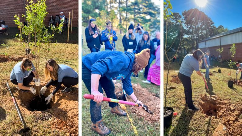 Mohawk's Tree-Planting Initiative Takes Root at Georgia Elementary ...