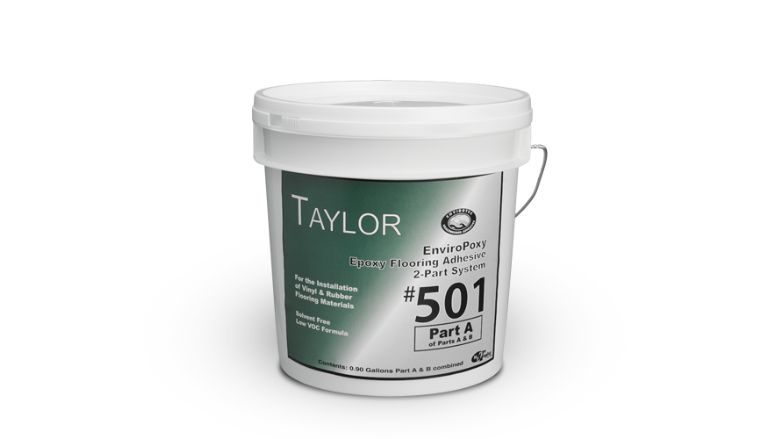 Taylor Adhesive's 501 Solvent-Free Epoxy Flooring Adhesive Ideal for ...