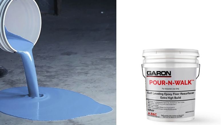 Garon's Pour-N-Walk Pourable Self-Leveling Epoxy Creates Seamless ...