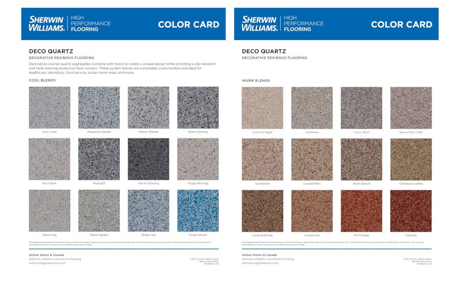 Sherwin-Williams Adds New Resinous Flooring Color Palettes | 2021-09-14 ...