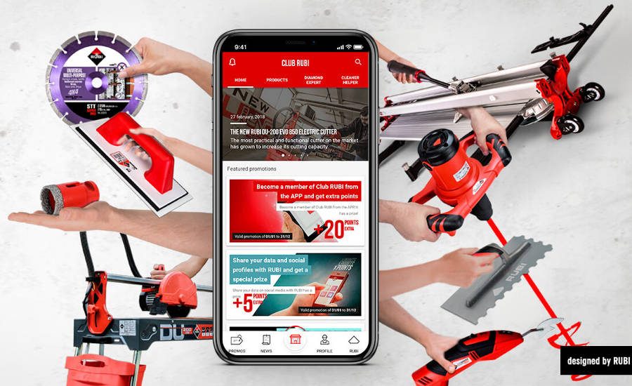 Rubi Tools Launches Club Rubi App | 2018-04-25 | FLOOR Trends ...
