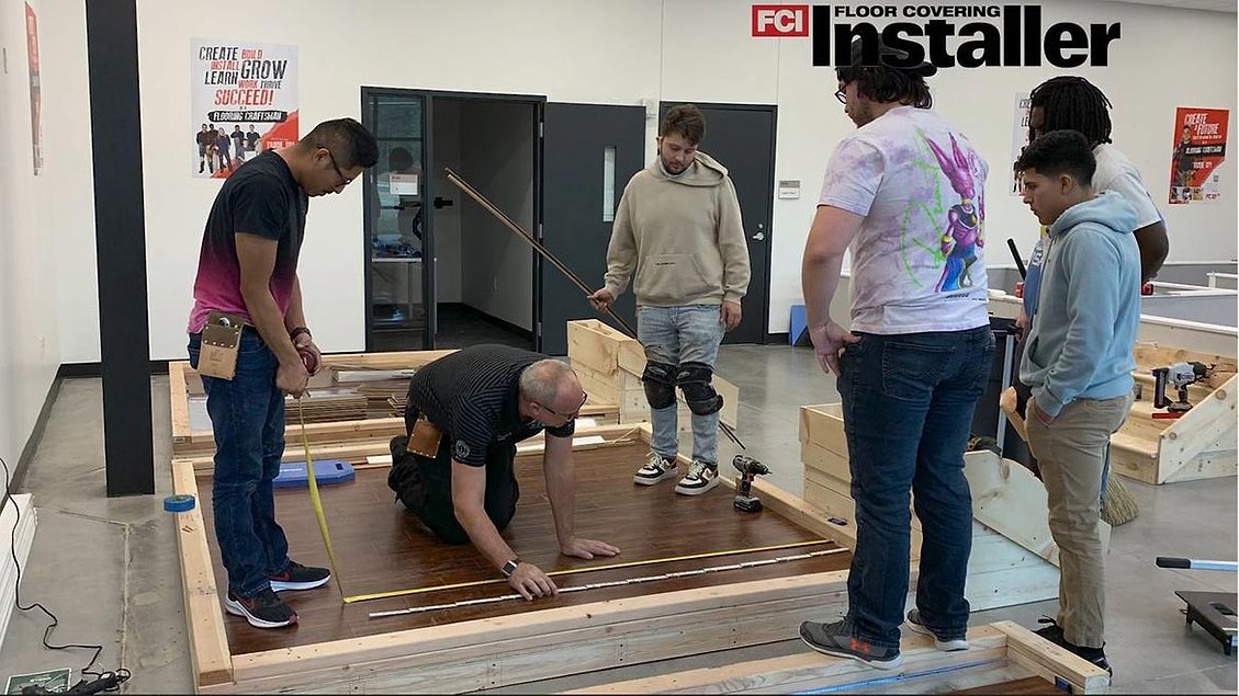 FCEF Students’ First Week of Hands-On Training | FLOOR Trends ...